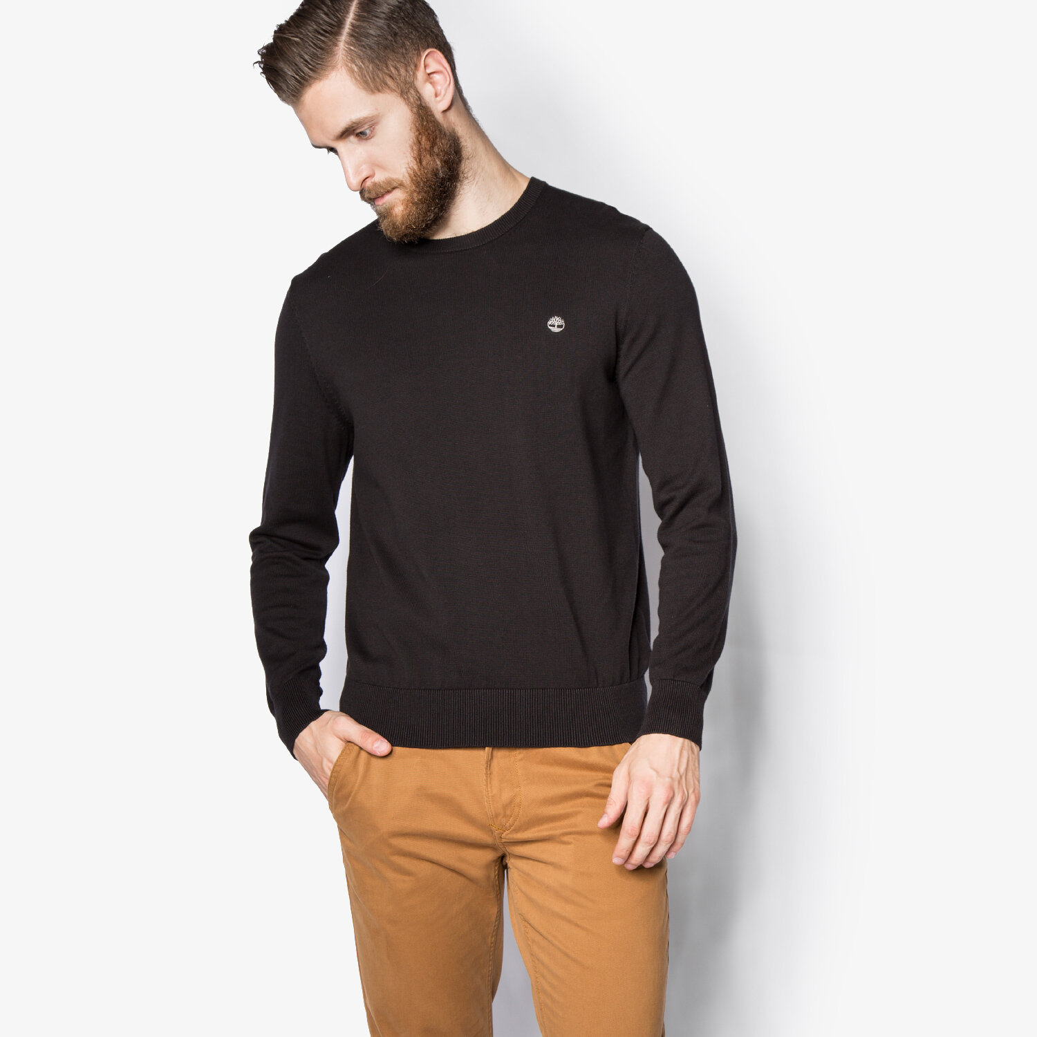 TIMBERLAND PULLOVER WILLIAMS RIVER CREW Schwarz A1KRR001 | Sizeer.de