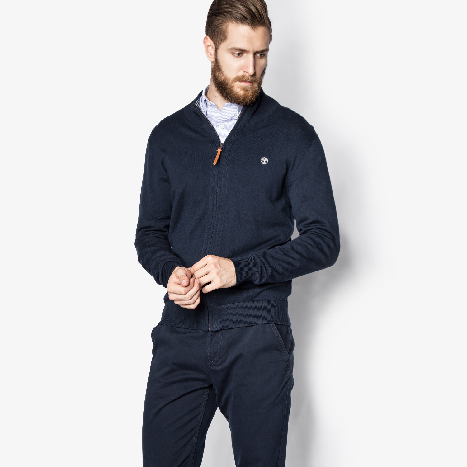 TIMBERLAND PULLOVER WILLIAMS FZ Dunkelblau A1KVU433 | Sizeer.de