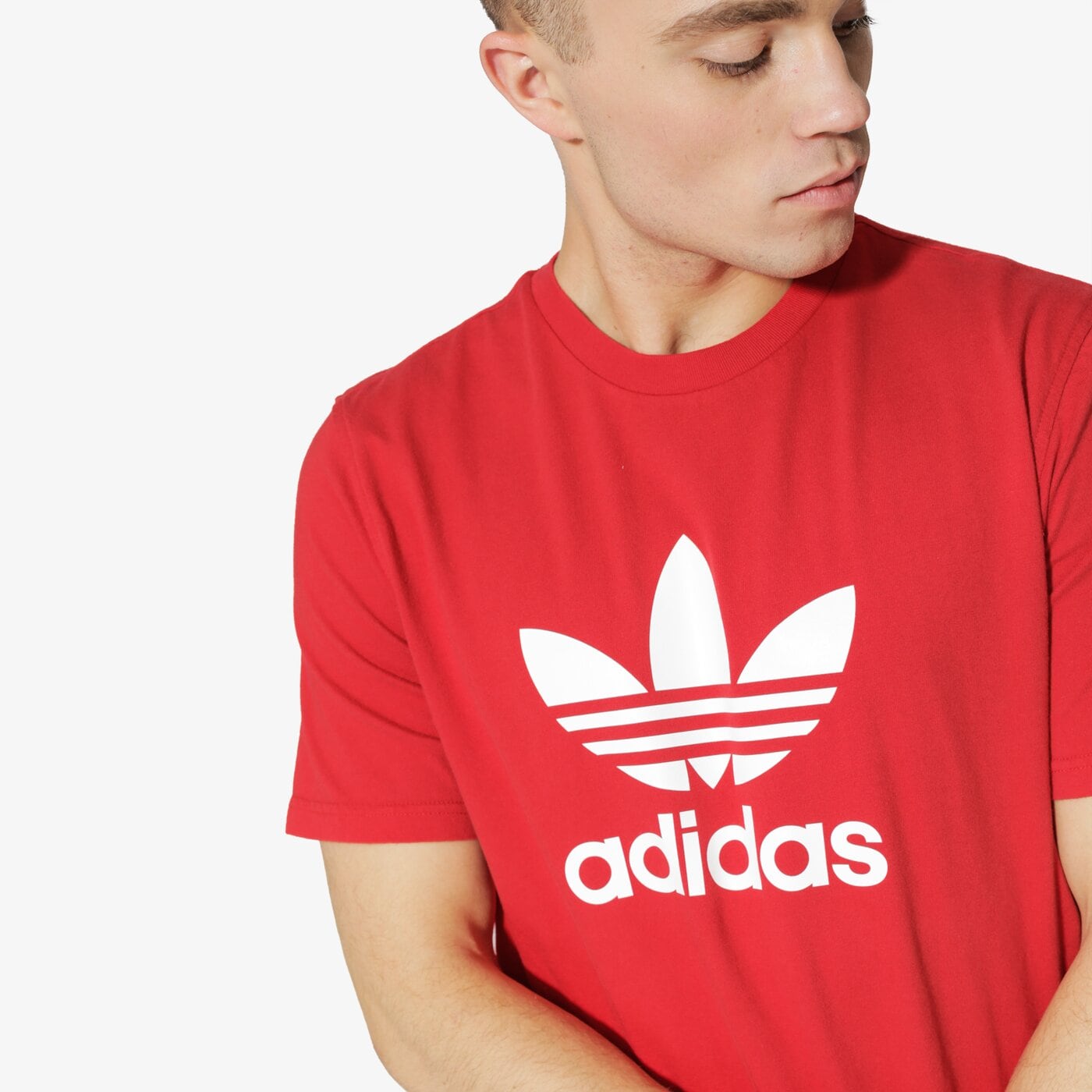 ADIDAS T-SHIRT SS TREFOIL T-SHIRT CX1895 | Rot | 16,99 EUR | T-Shirts ...