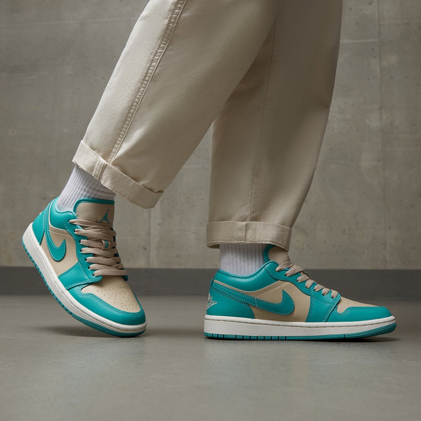 AIR JORDAN 1 LOW Grün DC0774-131 | Sizeer.de