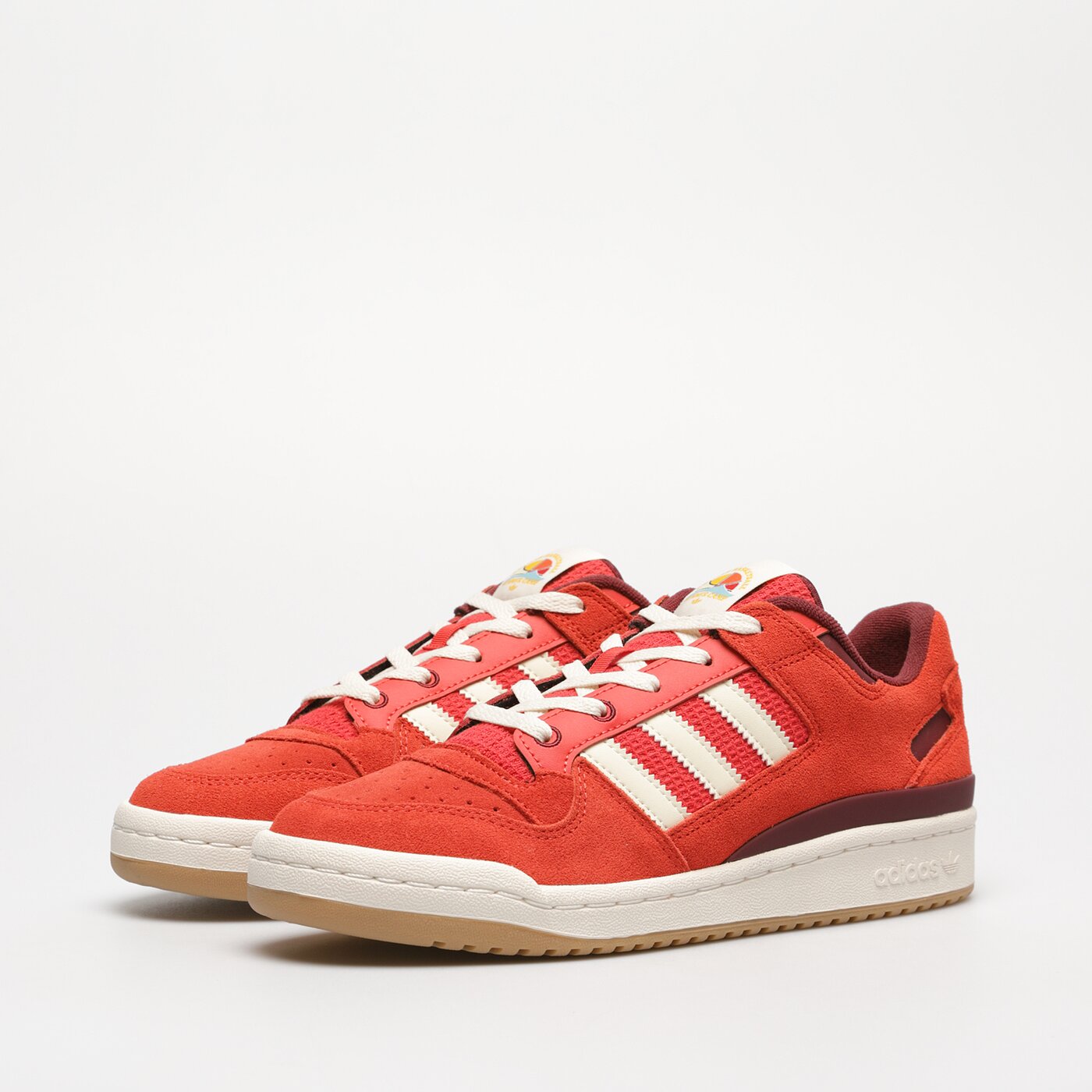 ADIDAS FORUM LOW Rot IE7176 | Sizeer.de