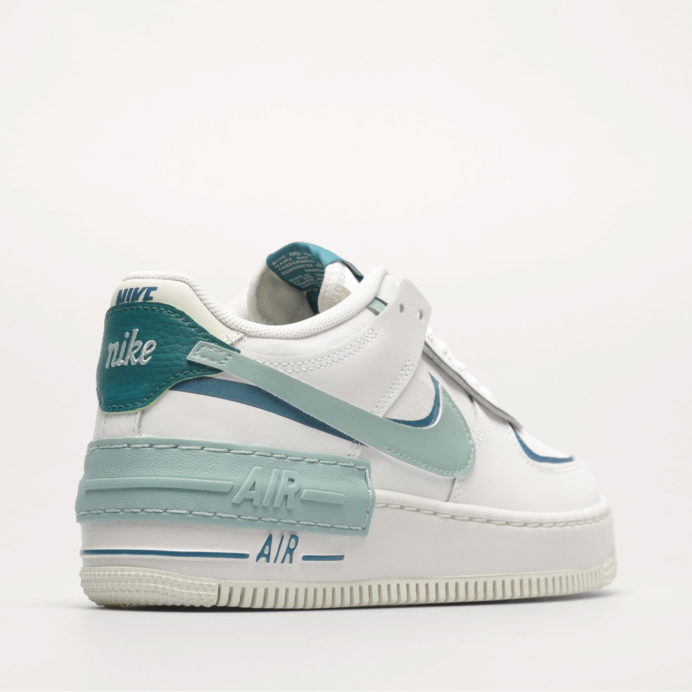 NIKE W AF1 SHADOW DZ1847-101 | turkusowy | 94,99 EUR | Sneaker | Sizeer.de