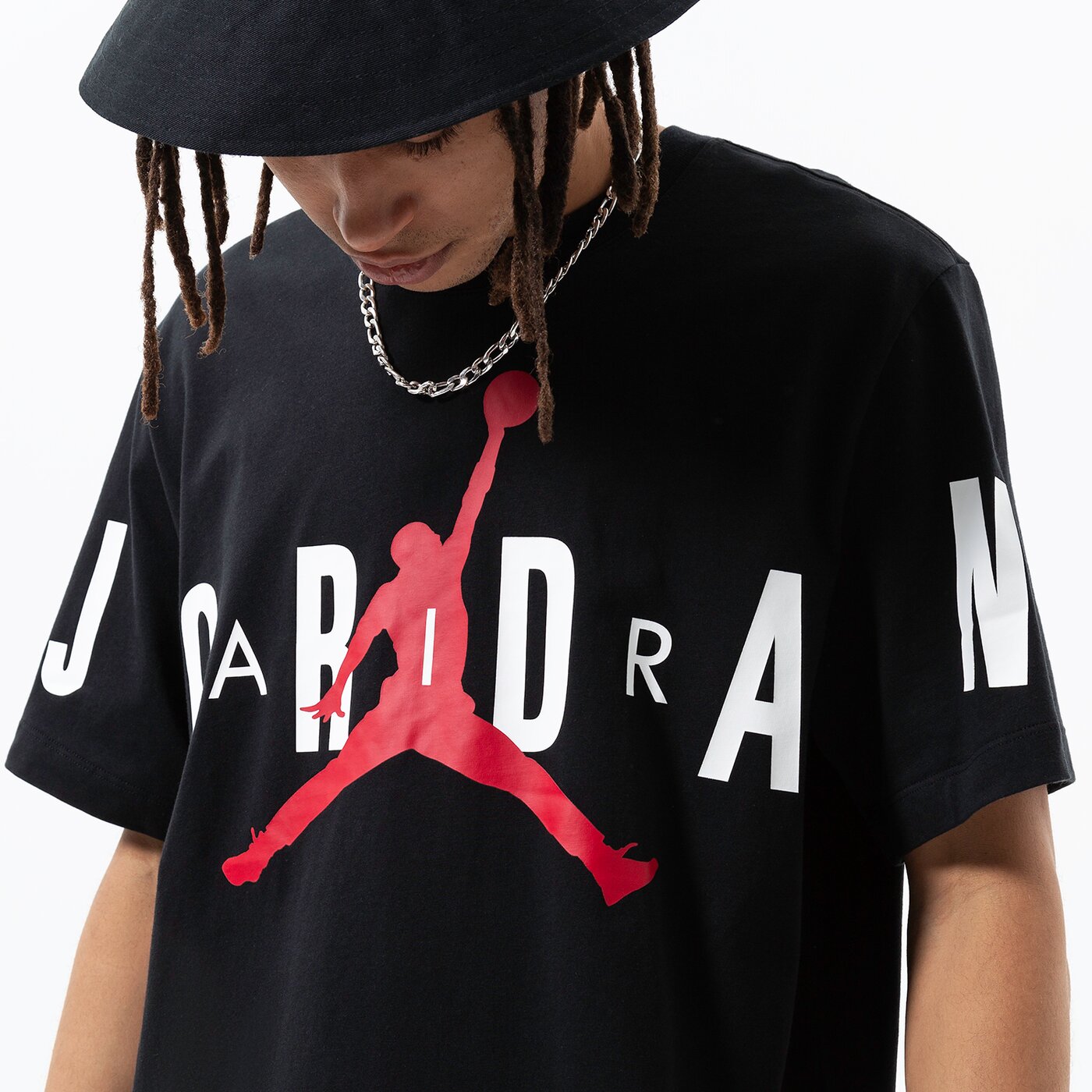 JORDAN T-SHIRT M J JD AIR STRETCH SS DV1445-010 | SCHWARZ | 39,99 EUR | T-Shirts | Sizeer.de