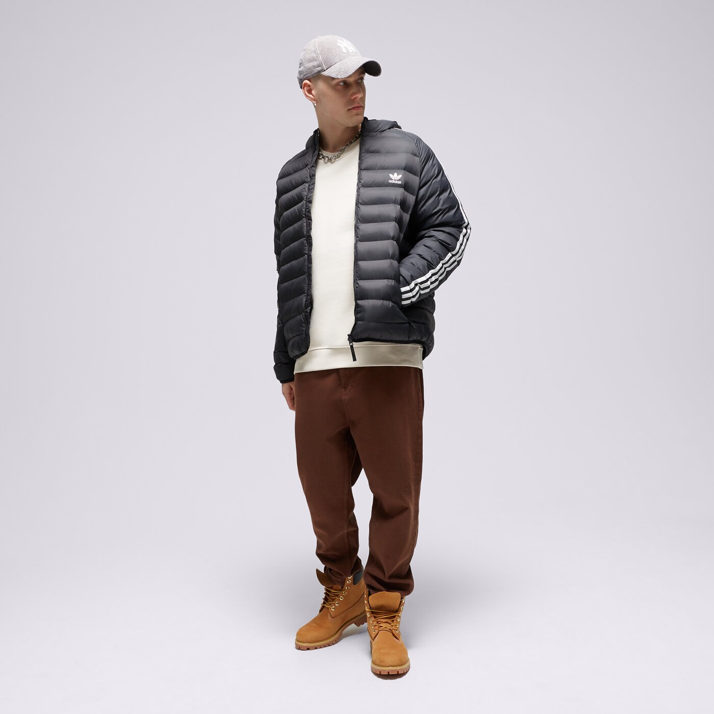 ADIDAS DAUNENJACKE PAD HOODED PUFF IL2563 | SCHWARZ | 84,99 EUR ...