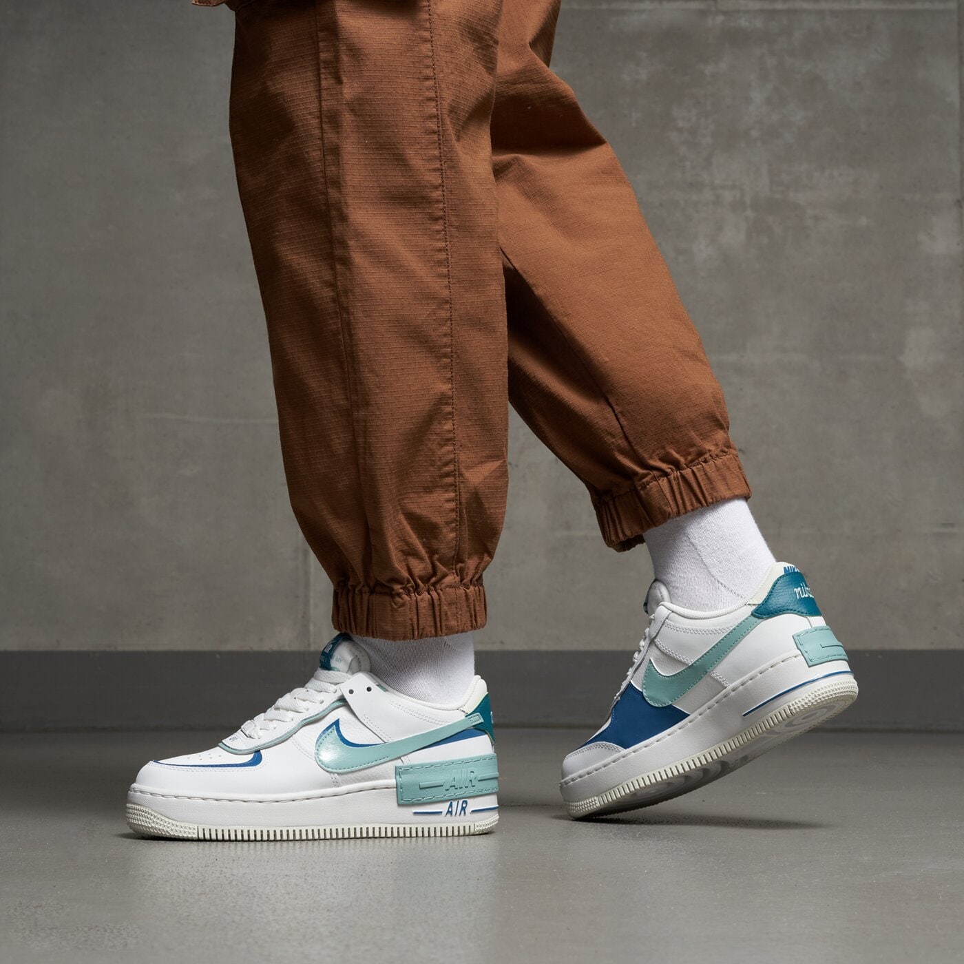 NIKE W AF1 SHADOW DZ1847-101 | turkusowy | 94,99 EUR | Sneaker | Sizeer.de