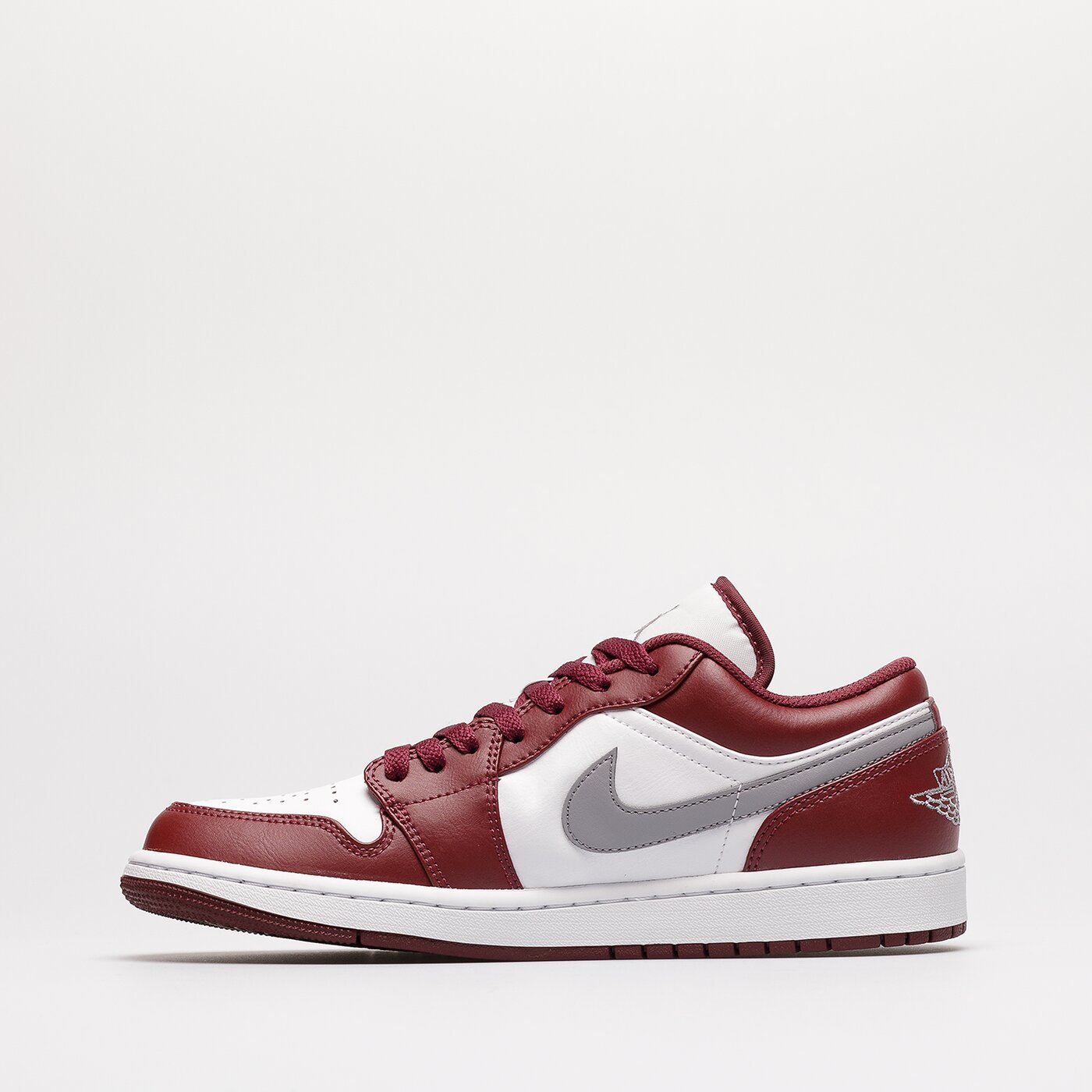AIR JORDAN 1 LOW Dunkelrot 553558-615 | Sizeer.de