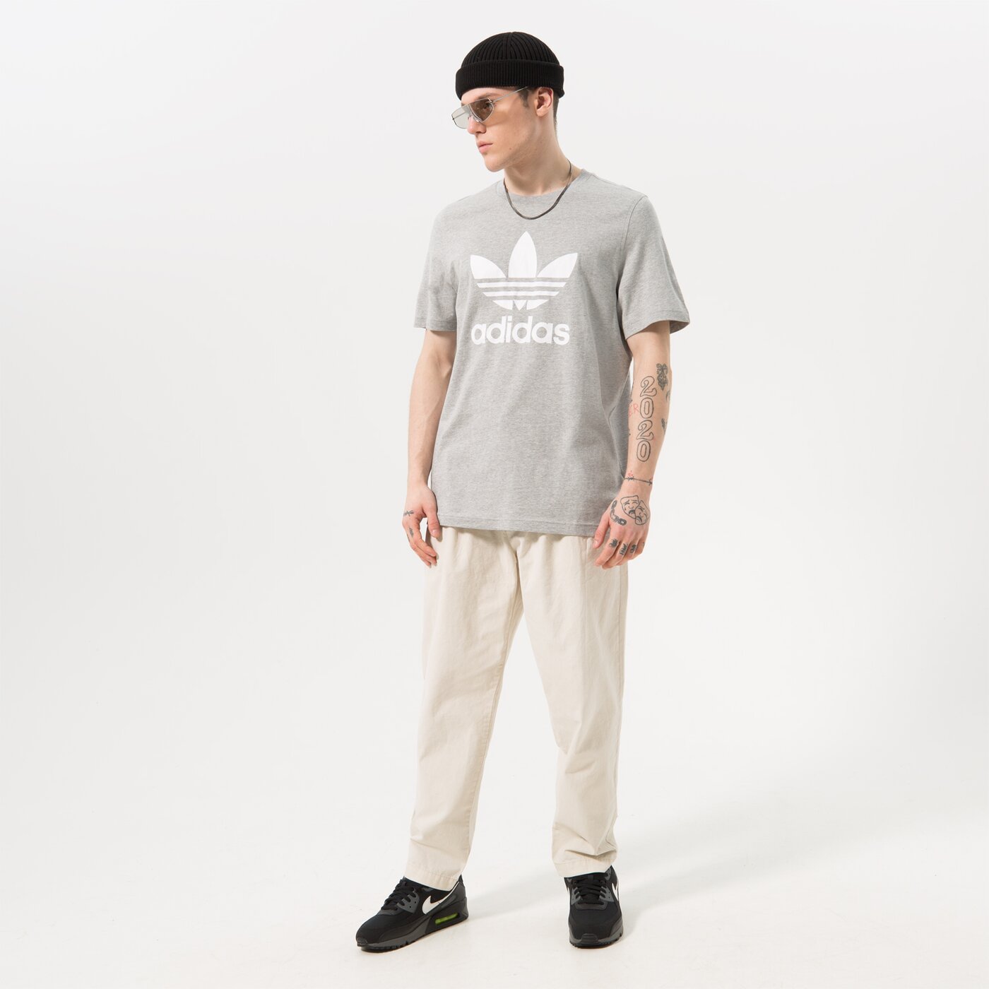 ADIDAS T-SHIRT TREFOIL IA4817 | Grau | 24,99 EUR | T-Shirts | Sizeer.de