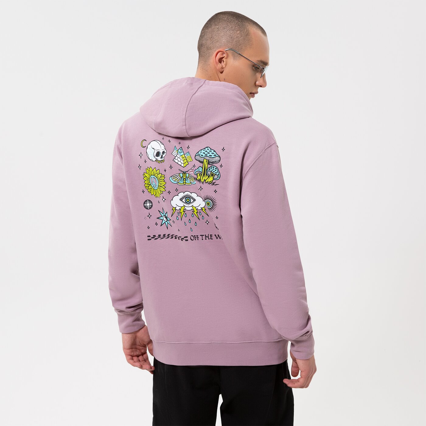 VANS SWEATSHIRT STORM DAZE SCHWARZ VN0A7TMKFWA1 | Sizeer.de