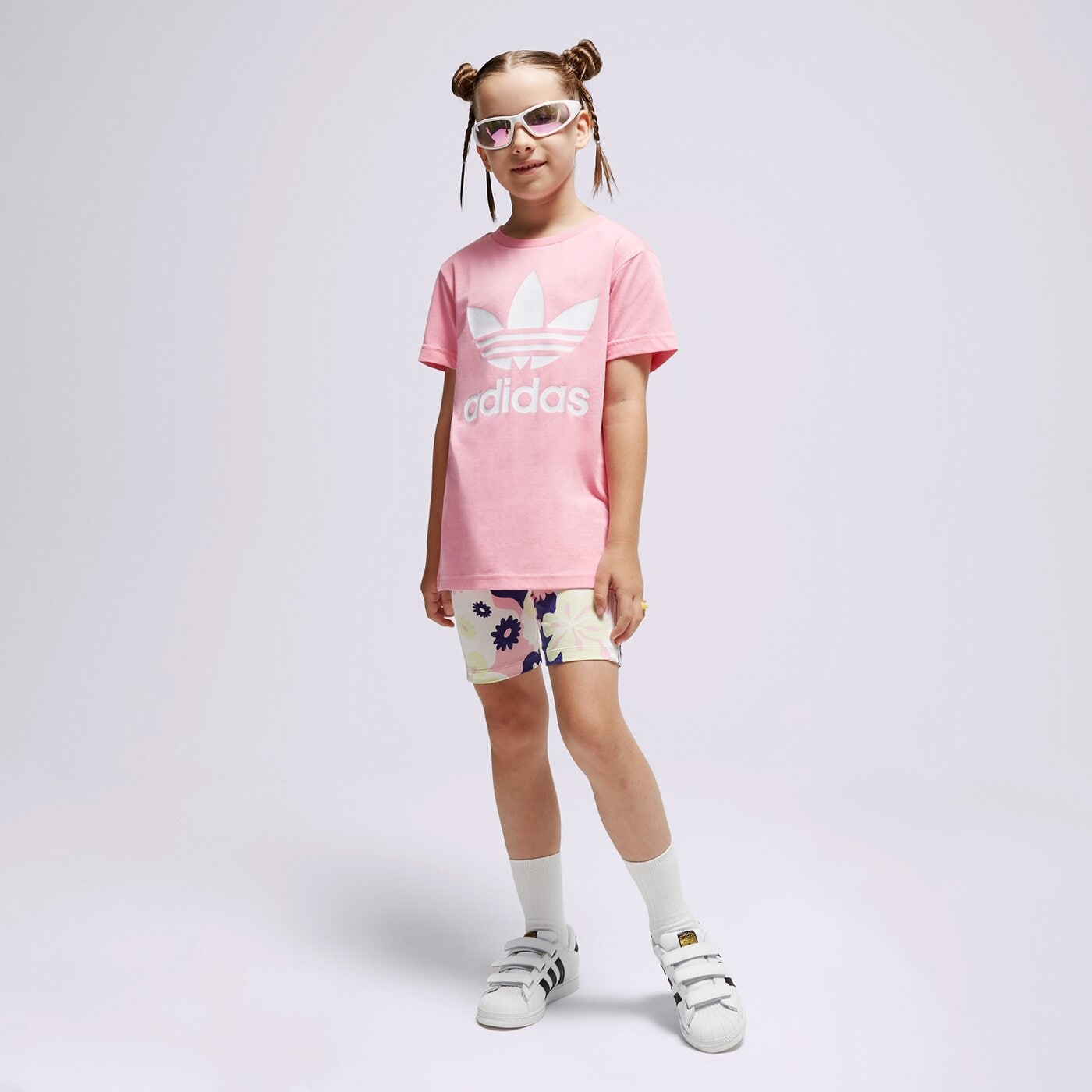 Adidas T Shirt Trefoil Tee Girl Rosa Ib9932 Sizeer De