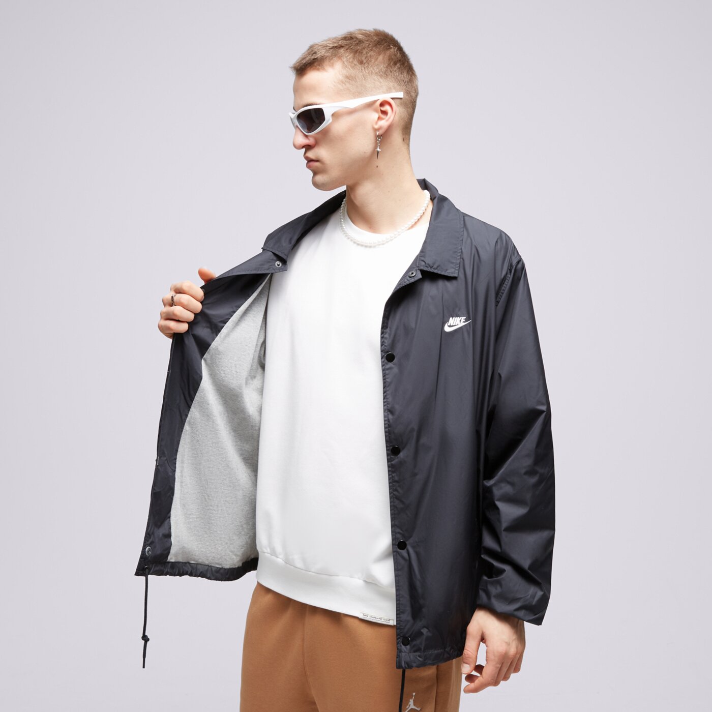 NIKE JACKE M NK CLUB COACHES JKT FN3316-010 | SCHWARZ | 64,99 EUR ...